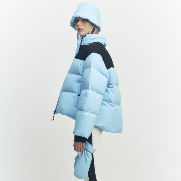 Zara | Jackets & Coats | Zara Ski Collection Down Puffer Coat Recco ...